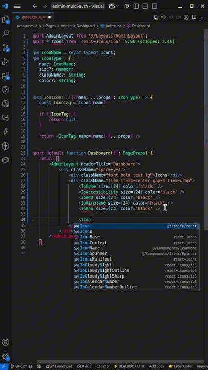 Dynamic Icon Component In React Reactjs Reacticons Codetips