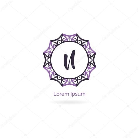 Diseño Cosmético Del Logotipo De La Letra N Hotel De Lujo Carta N