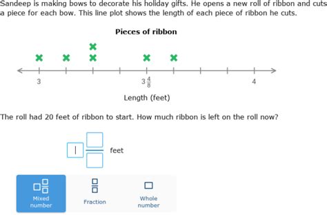Ixl Interpret Line Plots With Fractions Multi Step Problems 4th