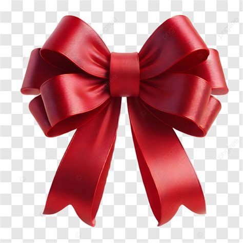 부드러운 부드러운 질감으로 3d 우아한 빨간 리본 활 리본 절하다 빨간색 Png 일러스트 및 이미지 에 대한 무료 다운로드 Pngtree