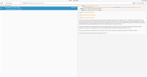 User Tips On Evolution Mail 4