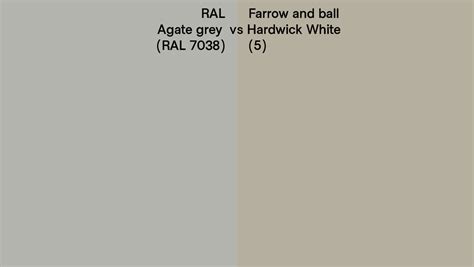 Ral Agate Grey Ral 7038 Vs Farrow And Ball Hardwick White 5 Side By