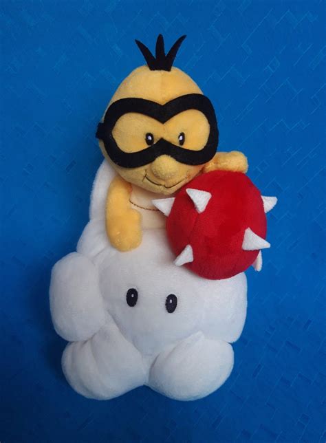 Lakitu Super Mario Sanei Nintendo Plush Stuffed Doll Soft Toy Etsy