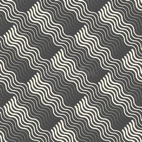 Seamless Wave Background Vector Striped Pattern Stock Vector Illustration Of Disco Circle