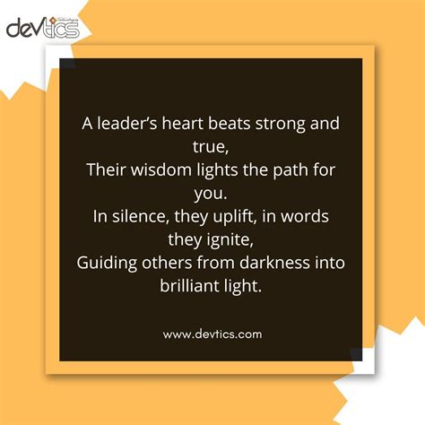 Devtics Technologies On Linkedin Leadership Inspiration Empowerment