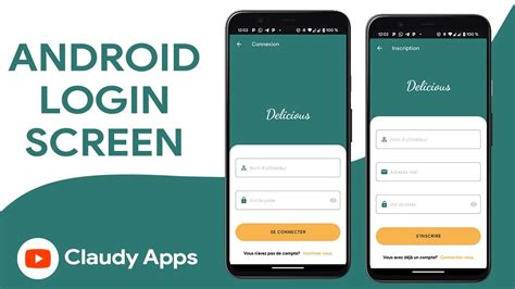 Tutoriel Android Studio Interface De Connexion Et D Inscription