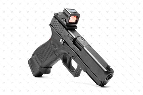 Universal Red Dot Platinum Dovetail Glock Strike Industries Gum