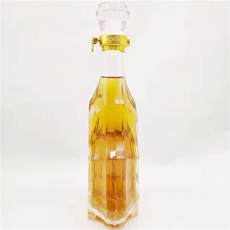 Glass Liquor Bottle Gin Glass Bottle 500ml Liquor Liquor Glass Bottle