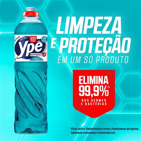 Detergente Ypê Antibac 500ml Super Muffato Delivery