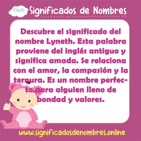 Significado De Lyneth Apodos Origen Y M S