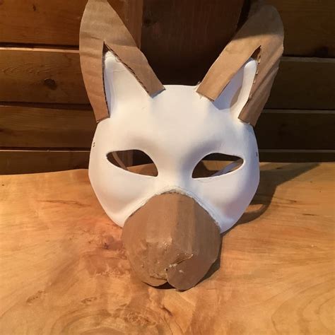 Therian Fox Mask With Muzzle Etsy