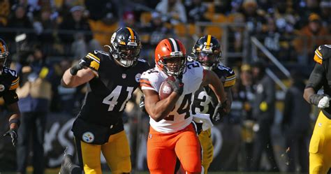 Browns Vs Steelers Picks Lineup Tips For Draftkings Daily Fantasy For