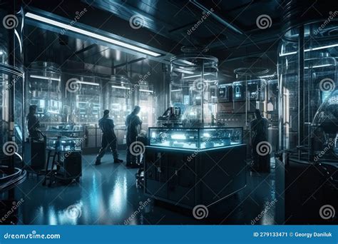 Blockchain Lab A Hyper Realistic Glimpse Of The Future Stock
