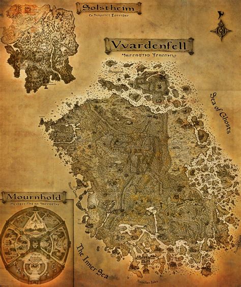 Morrowind Map