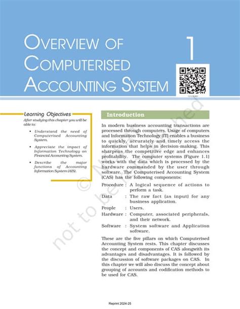 Computerized Accounting System Pdf Notes Pdf