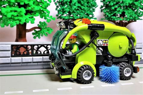 Street Cleaner | Dario Đipić | Flickr Gare Lego, City Vehicles, Lego ...