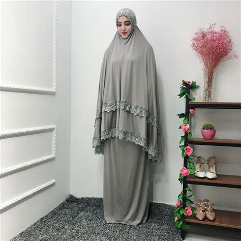 Abaya Dubai Turkije Islam Hijab Moslim Jurk Set Ka Grandado