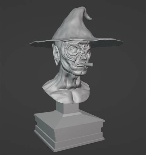 Free Stl File Undead Elven Mage 🧝 ・design To Download And 3d Print・cults