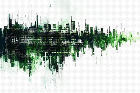 Png Hacker Code Glitch With Binary Code Abstract Shapes And Glit