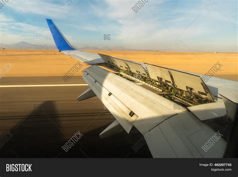 Wing Aircraft Open Image Photo Free Trial Bigstock