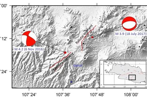 Gempa Berskala 6 4 Magnitudo Guncang Wilayah Kabupaten Garut Sesar