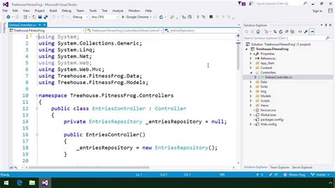 Reviewing Our Project Files How To Aspnet Mvc Forms Treehouse