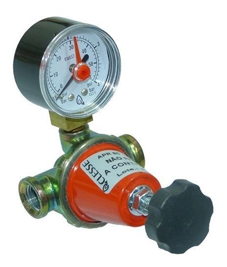 Kit 1 1 P45 Regulador Gás Glp Válvula 8 Kg h Alta Pressão R 480 00