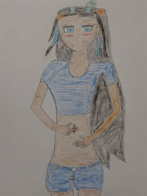 Nessas Belly Button Fanservice By Goodman2025 On Deviantart