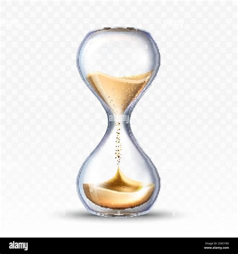 Hourglass Sandglass Measuring Time Tool Vector Countdown Sandglass