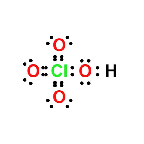 Hclo4 Lewis Structure Lewis Structure Of Hclo4 With 6 Simple Steps To