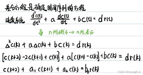 「计算机控制系统」3 计算机控制系统的数学描述前向差分和后向差分 Csdn博客