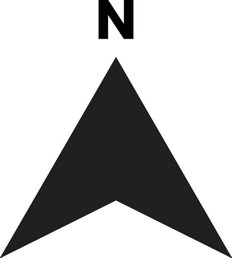 North Icon Pass North Vector Iconpass Logo Template Icon