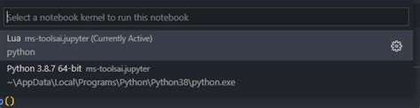 unclear on how to use lua kernel · issue 4704 · microsoft vscode