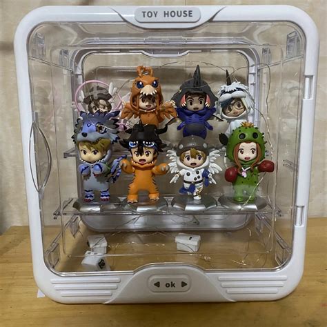 ใหม พรอมสง ของแท ตกตาฟกเกอรการตนอนเมะ Digimon Adventure Series Agumon Gabumon Patamon