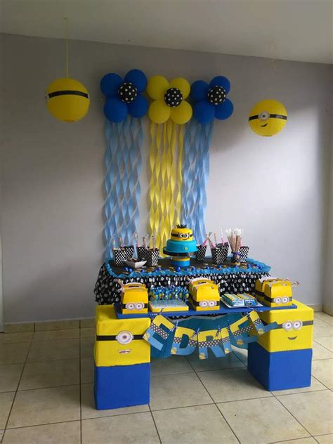 Despicable Me Minions Birthday Party Ideas Photo 2 Of 5 Catch My