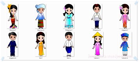 Thai Kappok ชุดประจําชาติอาเซียน 10 ประเทศ