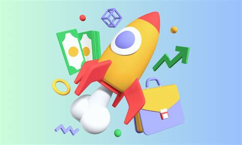 Rocket 3d Shape
