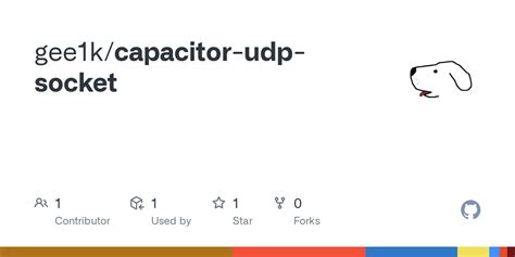 Github Gee K Capacitor Udp Socket
