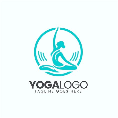 Premium Vector Yoga Company Logo Design Template