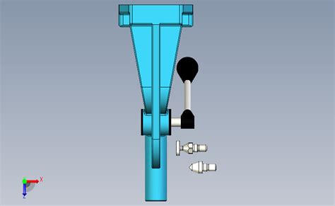 手动压力机 Inventor 模型图纸下载 懒石网