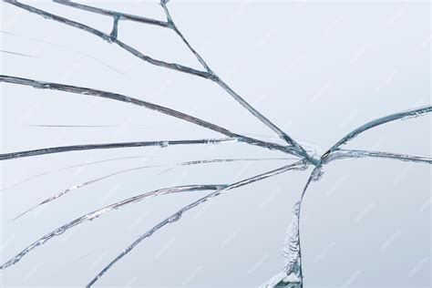 Free Photo Background Of Realistic Cracked Glass Effect