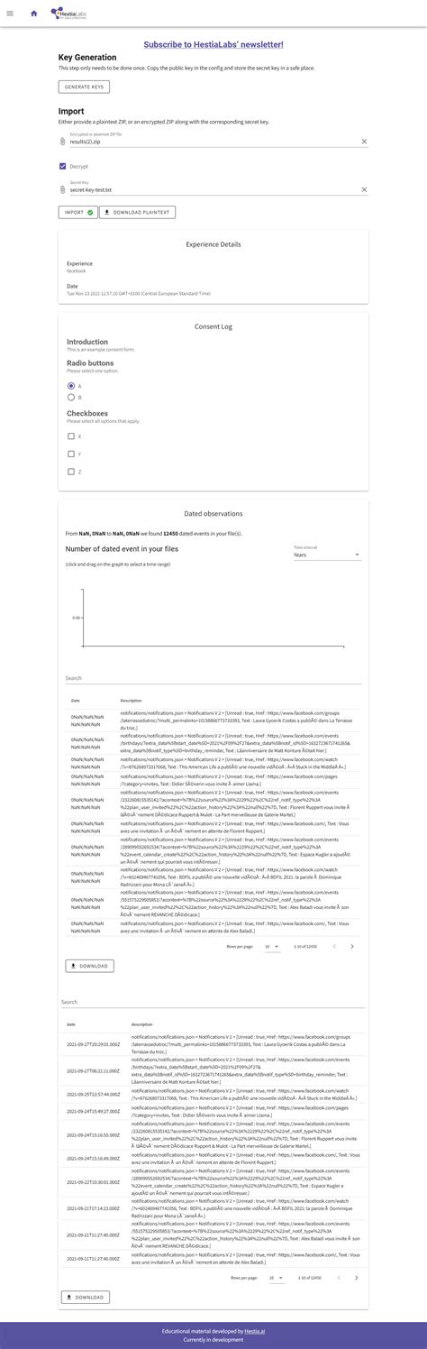 Generic Date Viewer Broken On Import Issue 236 HestiaAI Hestialabs