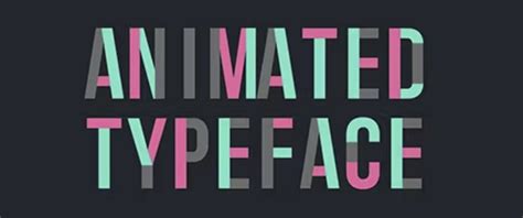 15 Free And Best Animated Typeface Templates Inspiration And Productivity