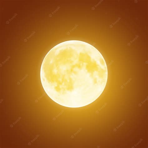 어두운 갈색 밤 하늘 배경 위에 전체 피 묻은 달 할로윈 휴가 서식 파일 프리미엄 벡터