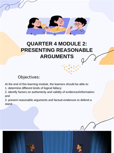 Presenting Logical Arguments Effectively Pdf Argument Fallacy