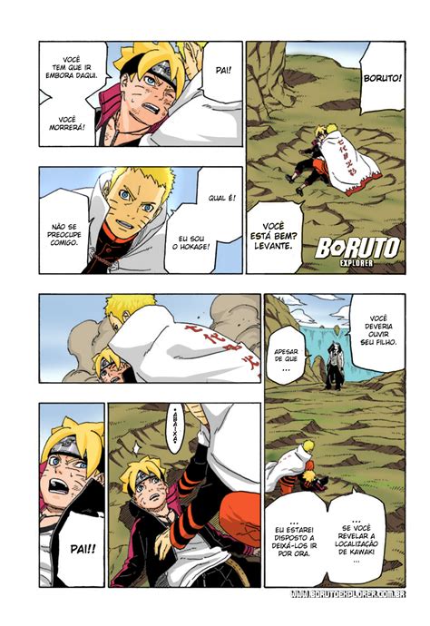 Boruto Versão Colorida PortuguÊs 🇧🇷 Capítulo 51
