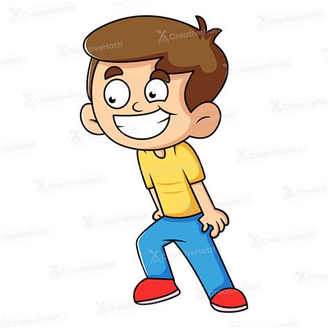 Smiling Person Cartoon