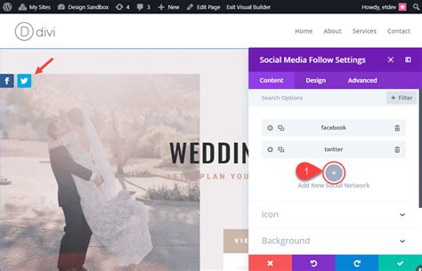 How To Easily Add Vertical Social Media Buttons To Your Web Page In Divi