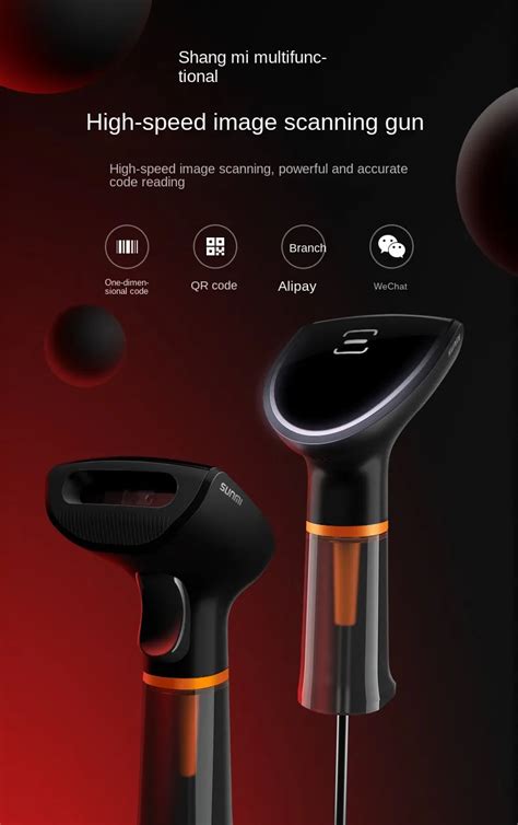 Ns021 Scanning Gun Product Barcode Cashier Barcode Scanning Gun Mobile