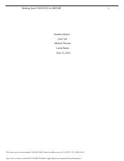 Dat Week Apply Signature Assignment Statistical Report Docx